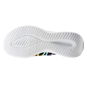 Skechers Ultra Flex 3.0 Sneaker, Black/Multi, 2 US Unisex Little Kid