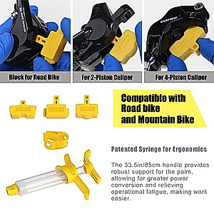 TorchPilot Bike Brake Bleed Kit for Shimano,TEKTRO Hydraulic Disc Brakes, Bicycle Brakes Service Bleed Set with 120ml Mineral Oil for MTB/Road Brake Perfect Bleeding of The Bicycle Brake