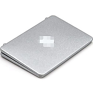 Dollhouse Accessories 1:12 Silver Mini Laptop Miniature Scene Model Scale