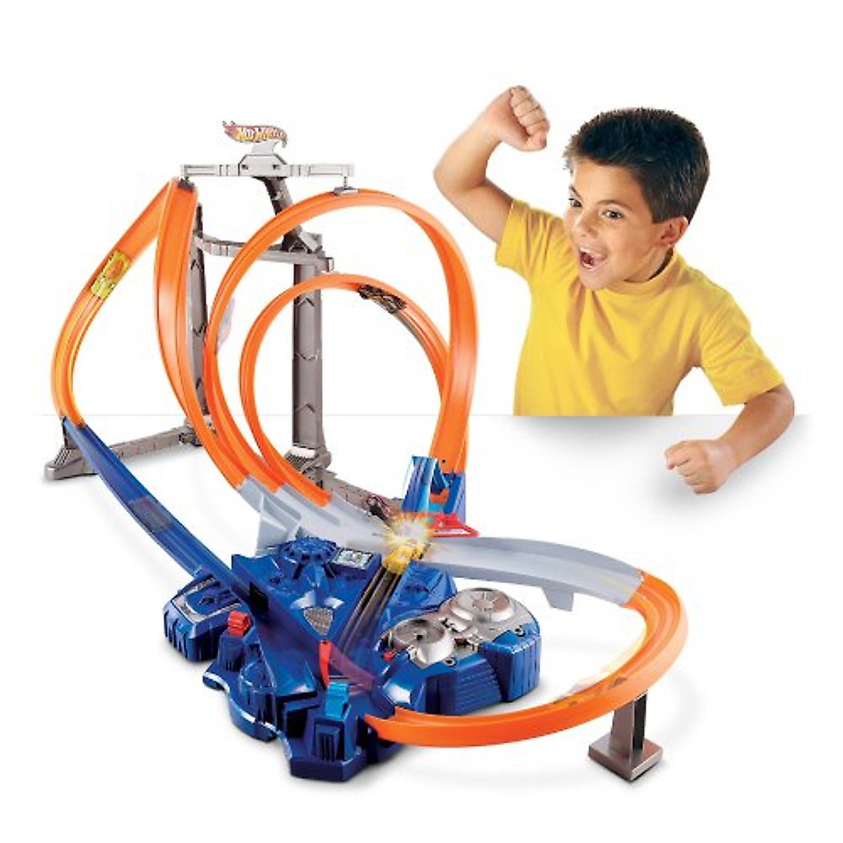 Hot Wheels Triple Track Twister Track Set