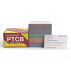 PTCB Exam Study Cards: PTCB Exam Prep 2025-2026 with Practice Test Questions for the Pharmacy Technician Certification Exam [3rd Edition]