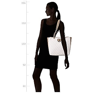 GUESS Alisa Society Tote, Powder Latte