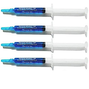 White Teeth Global Remineralization Gel Remineralizing and Reduces Teeth Sensitivity After Teeth Whitening Treatment - 4 Syringes of Gel