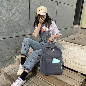 School Backpack for Teens Large Corduroy Bookbag Lightweight 17 inch Laptop Bag for Girls Boys Casual High School College