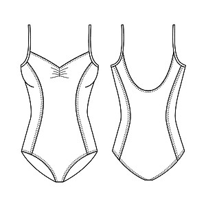 Mirella Women's Princess Seam Pinch Front Camisole Dance Leotard, Small, Blackberry