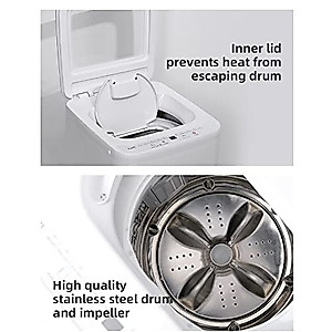 The Laundry Alternative PuriFI Combination Diaper Washer/Portable Washing Machine Quietest on the Market Internal Heater Heats Water up to 158F