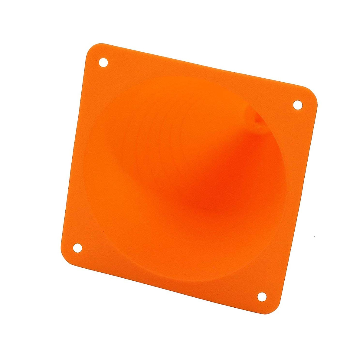 BLQH 36 Pack 7 Inch Plastic Traffic Cones Sport Training Cone Sets Field Marker Cones for Skate Soccer Agility Training & Physical Education Flexible (36)