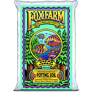 FoxFarm Ocean Forest FX14000 -1.5 Cubic Foot Organic Potting Soil (2-Pack (Original))