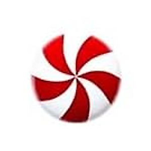 New Halloween Christmas Red and White Candy Cabinet knob Covers for Various Kitchen Cabinet knob Covers Living Room Bedroom Cabinet Knob Covers (20 Pieces)