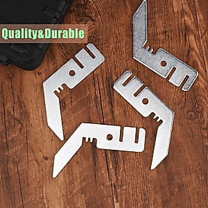 4Pcs 3Inch Double Crossbar Hangers,Heavy Duty Crossbar Valance Hanger for Pipe and Drape Backdrop Stand