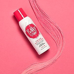 Punky Temporary Hair Color Spray, Lynx Pink, Fast-Drying, Non-Sticky, Non-Damaging, Travel Size Hair Dye for Instant Vivid Hair Color, 3.5 oz