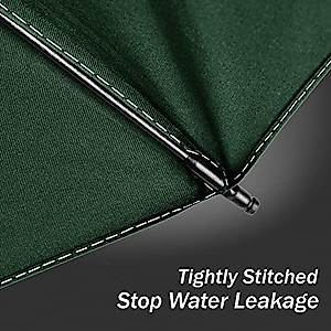 Chakipee Travel Inverted Umbrella Compact Windproof- Automatic reverse Umbrellas for Rain - Men and Women, Folding Portable Teflon Coating 48inch Span, 10 Ribs Large Umbrella