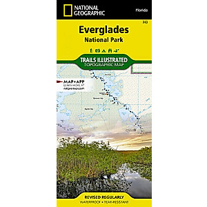 Everglades National Park Map (National Geographic Trails Illustrated Map, 243)
