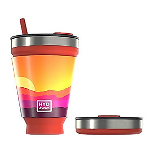 HYDAWAY Collapsible Insulated Drink Tumbler | 3-Pack Bundle | Yukon, Mojave, Metolius