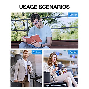 Laptop Sleeve Bag, BAGSMART Laptop Case Compatible with MacBook Air/Pro Retina,13-13.3 inch Notebook Compatible with MacBook Pro 14 inch 2021 2022 M1 Pro/Max, Computer Bag with Pocket, Handle, Black