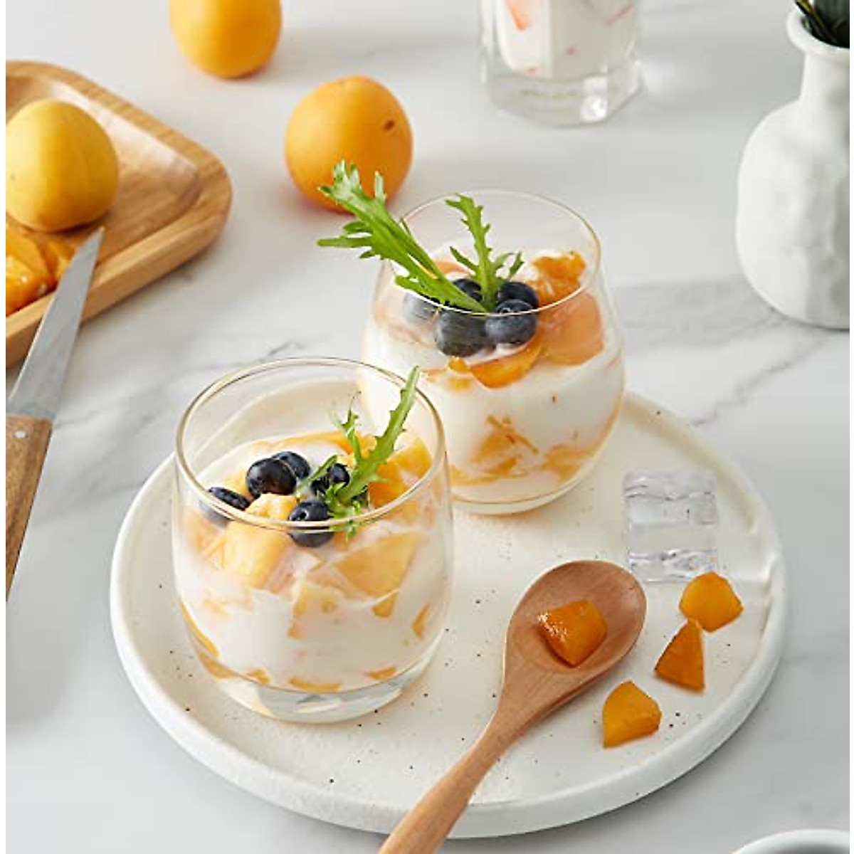 2 PCS Boards Photo Backdrop 2 Marbles Texture for Flat Lay, Food Photography Background 24x24 Inch, BEIYANG (Marble+Marble) …