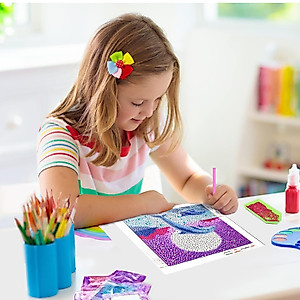5D Diamond Painting Kits for Kids, Diamond Painting Kits Animals with Wooden Frame, Dolphin Diamond Painting Kits for Beginners, Girls, Adults, Diamond Painting Pictures, Arts Craft for Home Decor