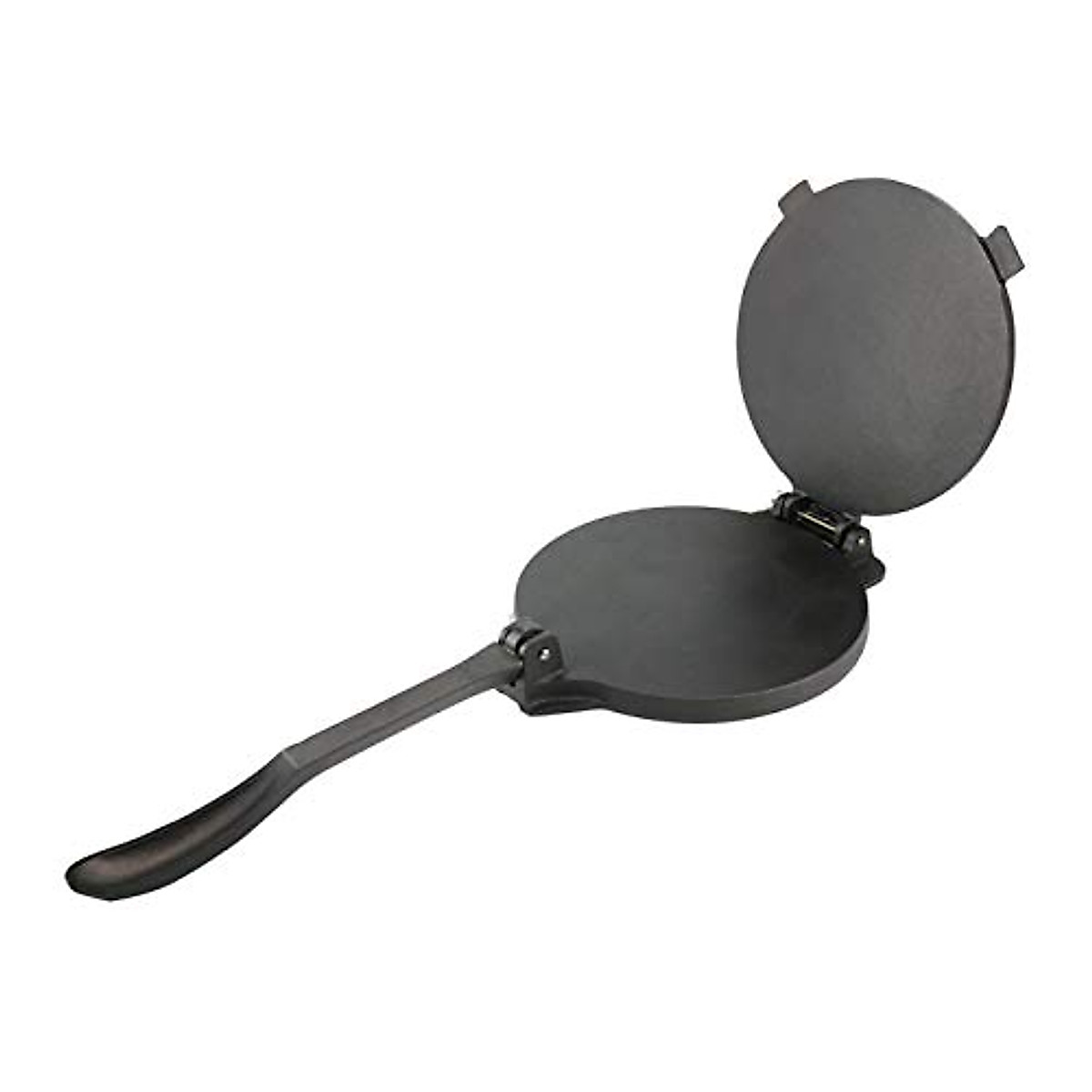 10 Inch Cast Iron Tortilla Press by StarBlue with FREE 100 Pieces Oil Paper and Recipes e-book - Tool to make Indian style Chapati, Flour Tortilla, Roti