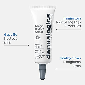 Dermalogica Awaken Peptide Eye Gel - Quickly Reduces The Appearance of Puffiness and Wrinkles
