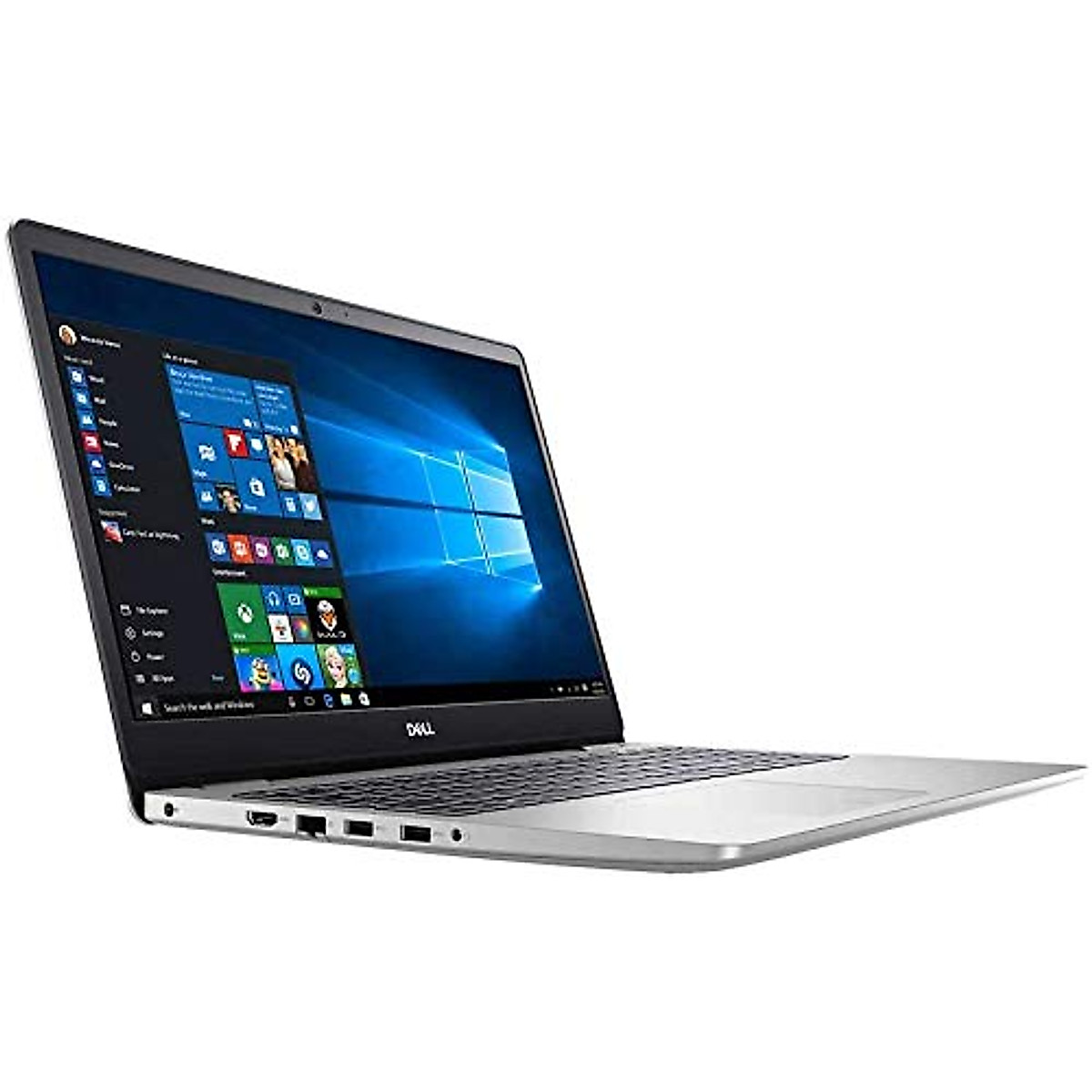 Dell Inspiron 5000 High Performance Laptop, 15.6” Full HD Screen, Intel i7-1065G7 Processor, 8GB DDR4 RAM, 512GB SSD, Backlit Keyboard, Fingerprint Reader, Windows 10 Home, Bestry Accessory Bundle