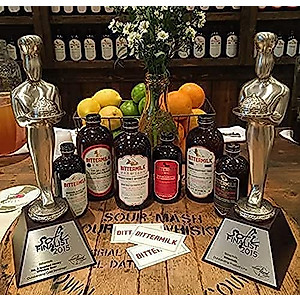 Bittermilk No.1 Bourbon Barrel Aged Old Fashioned Mix - All Natural Handcrafted Cocktail Mixer - Old Fashioned Syrup - More Complex than Bitters & Simple Syrup