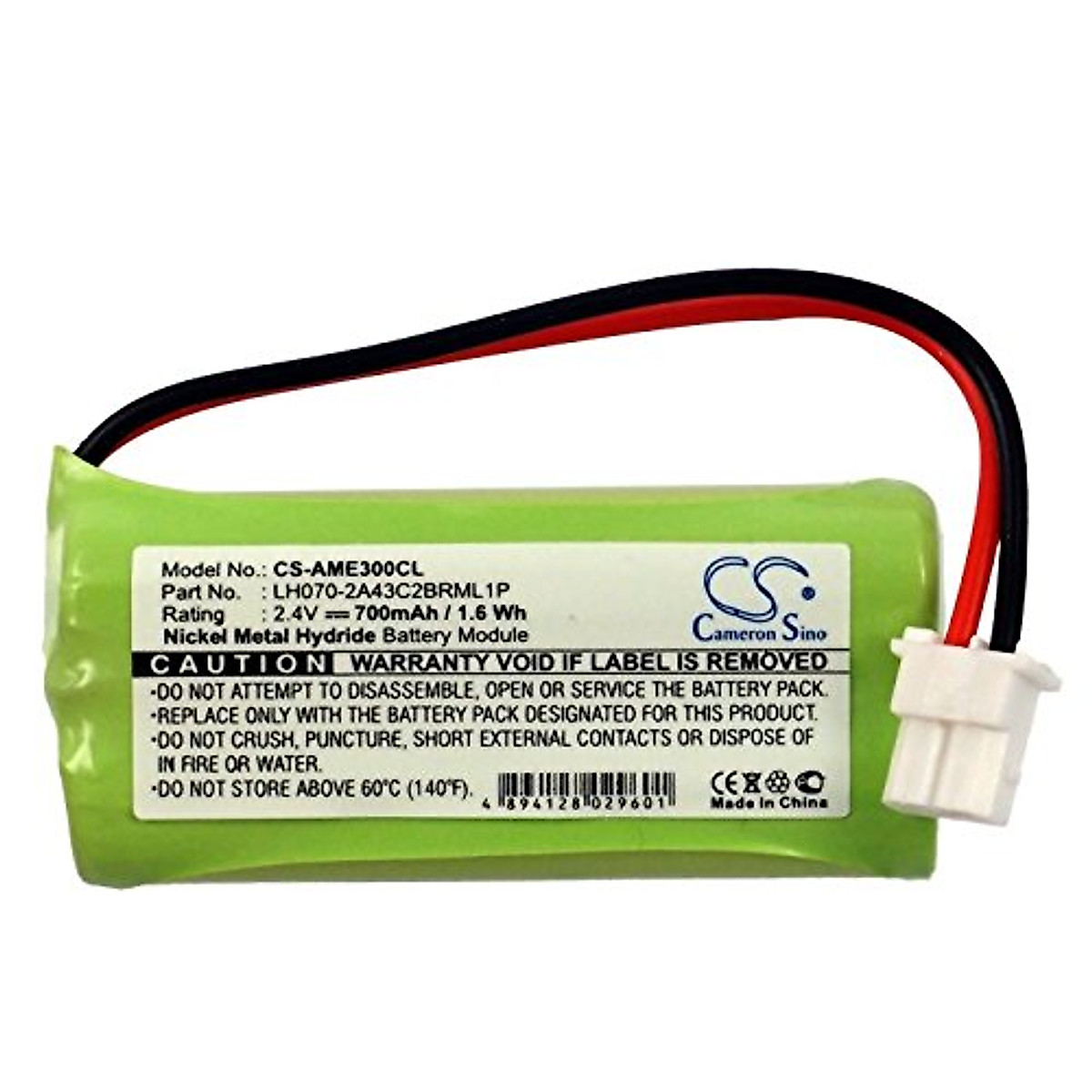 NUBODI Replacement for Battery V TECH BT166342, BT183342, BT262342, BT266342 DS65212, DS6521-2, DS65213, DS6521-3, DS65223, DS6522-3, DS652232, DS6522-32, DS65224