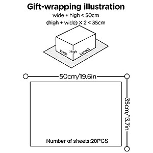 SAVITA 20 Sheets 14x20 Inch Gold Metallic Tissue Paper, Metallic Gift Wrapping Tissue Paper for Christmas Weddings Birthday Party Baby Showers DIY Arts Crafts