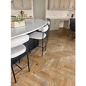 Nathan James Dahlia Counter Height Chair, Modern Barstool with Back, Mid-Century Metal Legs and Padded Cushion for Kitchen, Island and Bars, Light Grey/Black