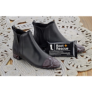 Boot Rescue All-Natural Cleaning Wipes. Remove Dirt & Damaging Salt Stains from Leather & Suede Shoes & Boots. Re-sealable Pack of 15 Wipes.