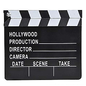 Rhode Island Novelty 7 Inch x 8 Inch Hollywood Movie Clapboard, One Per Order