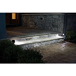Beams MB572 35 Lumen Wireless Motion Sensing LED Path Lights, 2-Pack, Brown