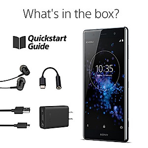 Sony Xperia XZ2 Premium Unlocked Smartphone - Dual SIM - 5.8" 4K HDR Screen - 64GB - Chrome Black (US Warranty)