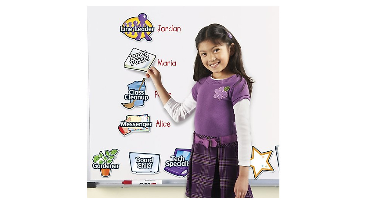 Learning Resources Magnetic Job Labels for Classroom Engagement