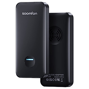 SOOMFON 2-in-1 Wireless Apple CarPlay & Android Auto