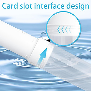 Portable Bidet for Travel, High Pressure USB Rechargeable Handheld Bidet with 3 Spray Modes, Electric Water Sprayer Toilet for Men and Women, Personal Hygiene and Postpartum Care 180ML White