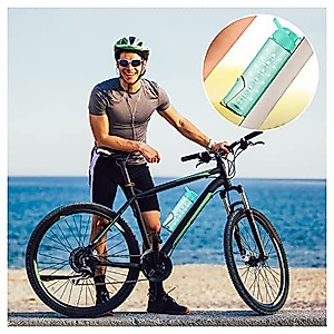 Rtteri 16 Pcs 24 oz Water Bottles Leakproof Water Bottle Clear Water Bottles for Summer Women Men Sports Travel Outdoor Gym Gift(Elegant Color)