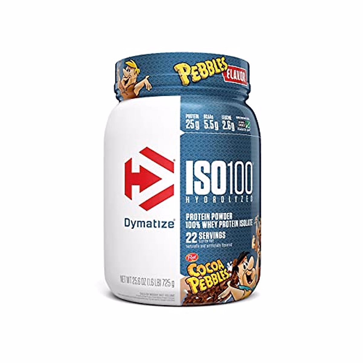 ISO100 Hydrolyzed 100 Whey Protein Isolate Cocoa Pebbles (1.4 Lbs. / 20 Servings)