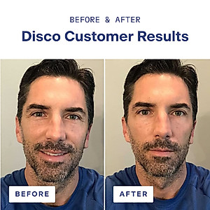 Disco Eye Stick for Men, Anti-Aging and Repairing, For Puffiness and Dark Circles, All Natural and Paraben Free, 10 mL