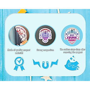 Personalized Cruising Through Years Cruise Door Decorations Magnetic, Anniversary Cruise Magnet for Couples Matching, 10, 20, 30 Years Anniversary Cruise, Caribbean Disney Carnival Ship