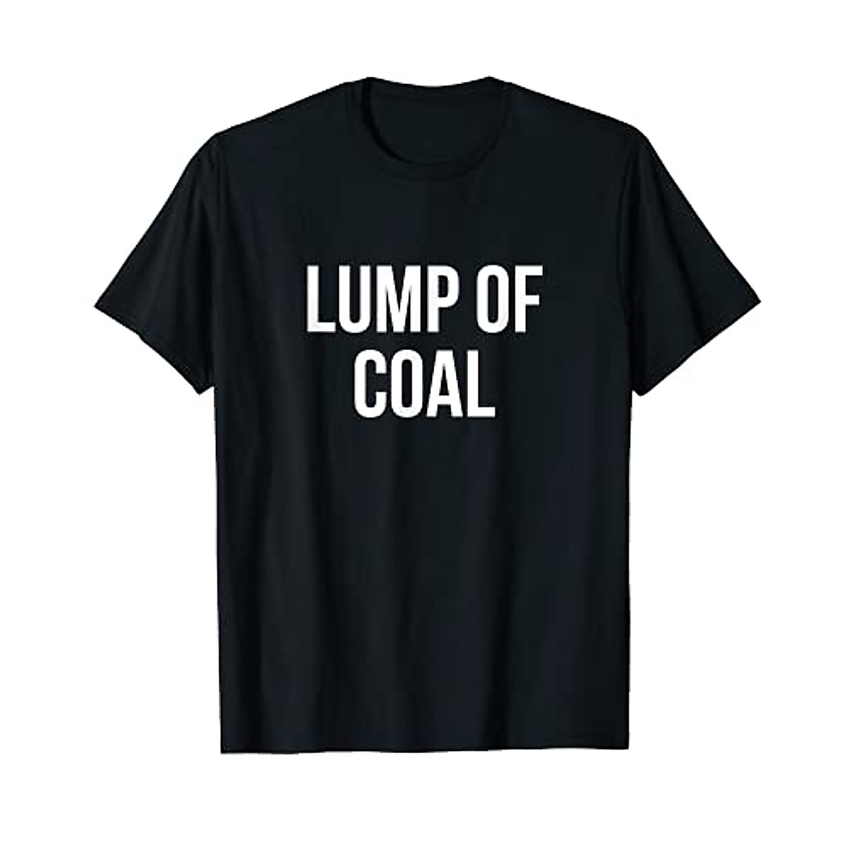 Lump of Coal Santa Gag Gift Stocking Stuffers T-Shirt