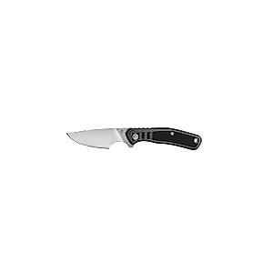 Gerber Gear Downwind Caper - Fixed Blade Knife with Sheath for Hunting Gear - Black