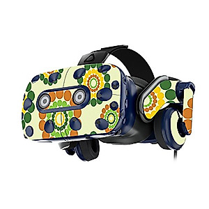 MightySkins Skin Compatible with HTC Vive Pro VR Headset - Hippie Flowers | Protective, Durable, and Unique Vinyl Decal wrap Cover | Easy to Apply, Remove, and Change Styles | Made in The USA