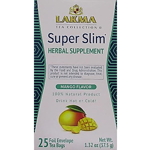 Lakma Super Slim Tea with Mango - 25 Tea Bags