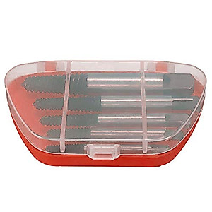 【The Best Deal】OriGlam 5PCS Screw Extractor Easy Out Set Drill Bits, Guide Broken Damaged Bolt Remover Tools Kit Set 3-9mm