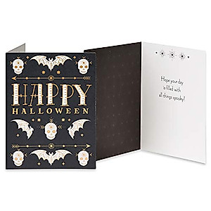 American Greetings Mini Halloween Cards Bundle, Halloween, Spider, Hey Boo (4-Count)