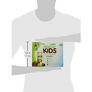 Orgain Organic Kids Protein Nutritional Shake, Chocolate - Great for Breakfast & Snacks, 21 Vitamins & Minerals, 10 Fruits & Vegetables, Gluten Free, Soy Free, 8.25 oz, 12 Count (Packaging May Vary)