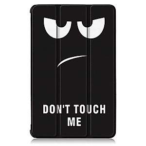 Gylint Case for Lenovo Tab M10 HD (2nd Gen), Folding Folio Ultra-Thin Smart PU Leather Stand Case Cover for Lenovo Tab M10 HD Gen 2 TB-X306F / TB-X306X (Not for M10 HD) Don't Touch Me