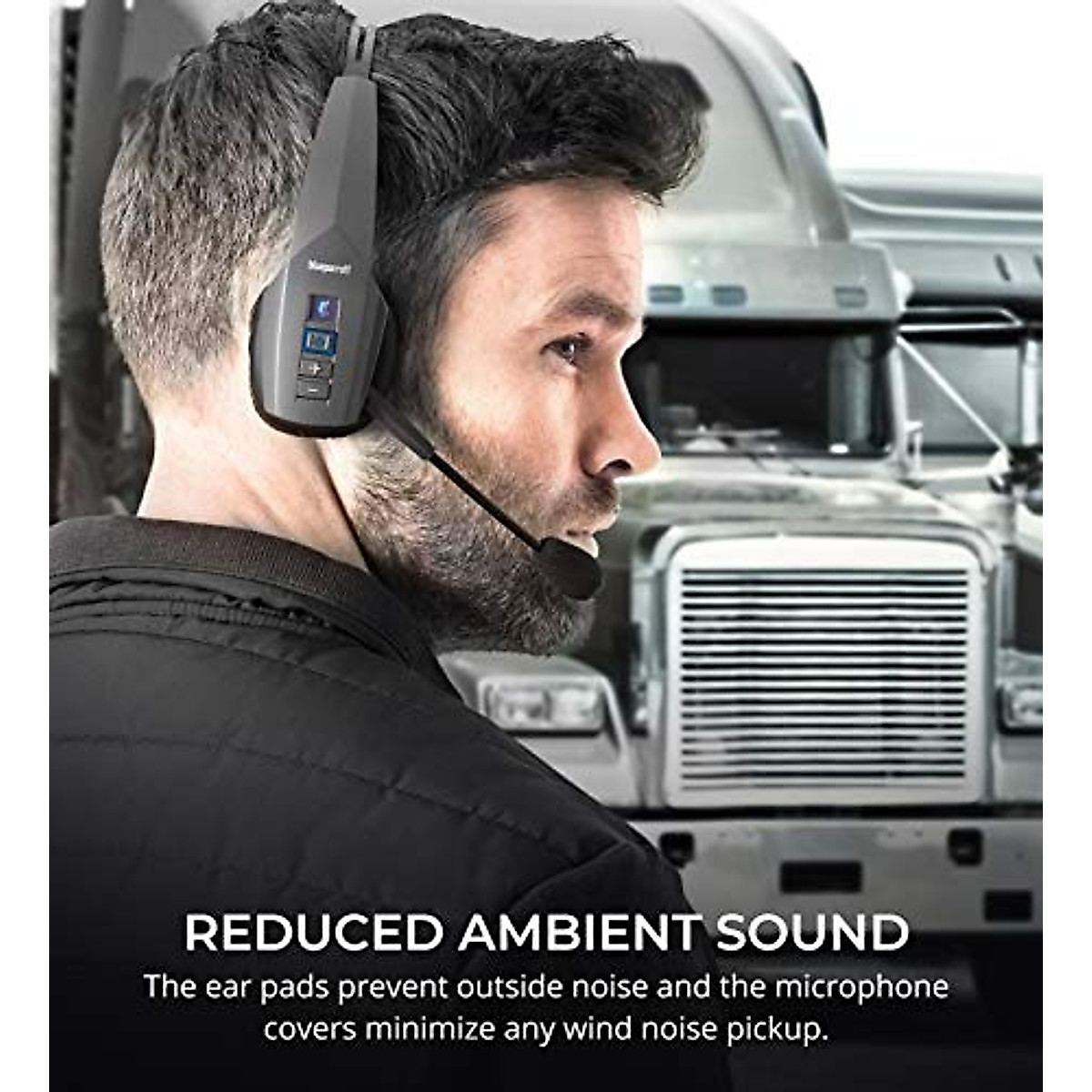 Blucoil EPMC-B350XT Replacement Ear Pad Cushions and Microphone Windscreens Kit for Blueparrott B350-XT Headset