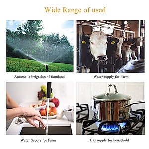 Owfeel WiFi Smart Valve WiFi Control Water Valve Compatible with Alexa, Google and Application Program iOS/Android