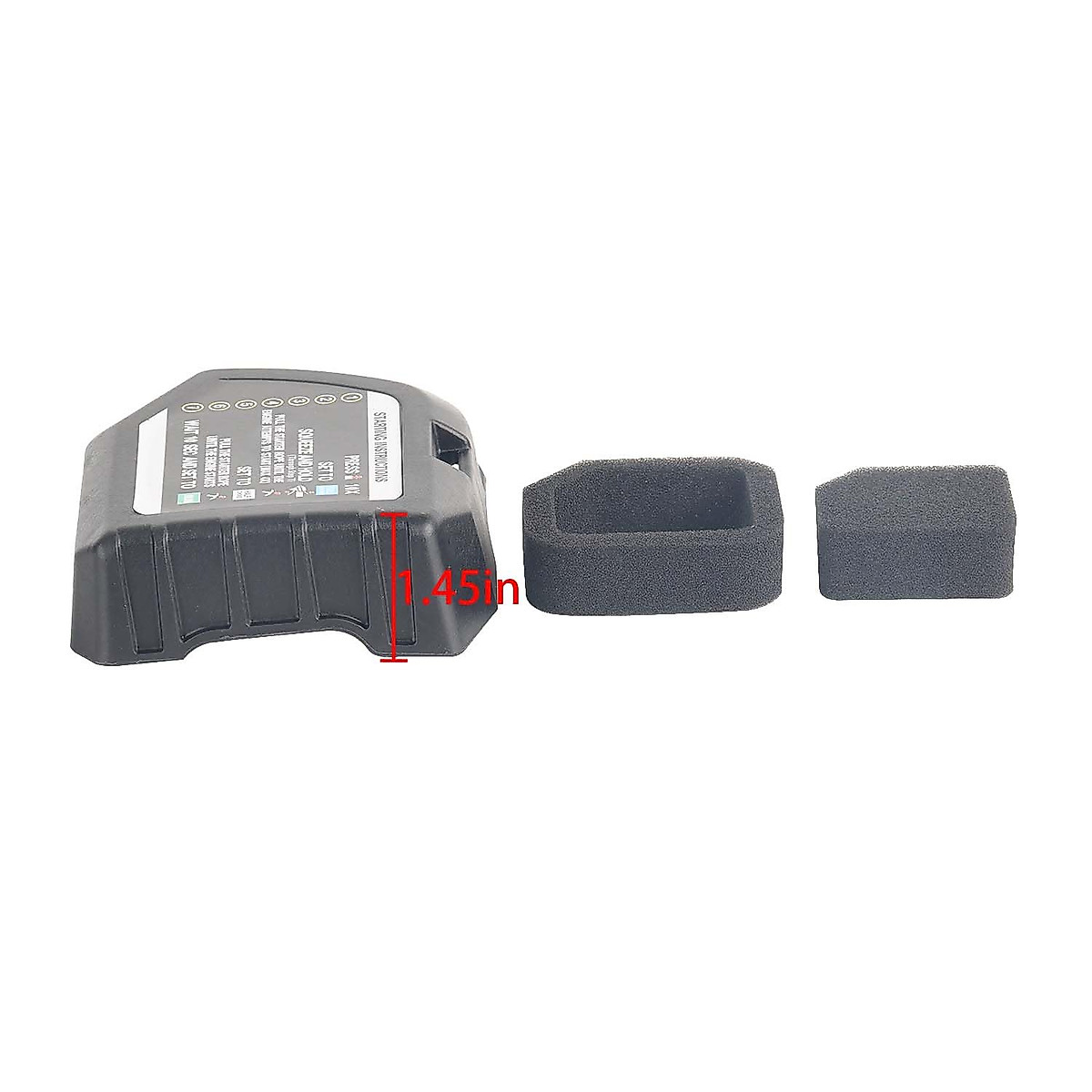 SUUFOO Air Filter & Cover 308649003 5687301 RY251PH RY252CS RY253SS RY254BC